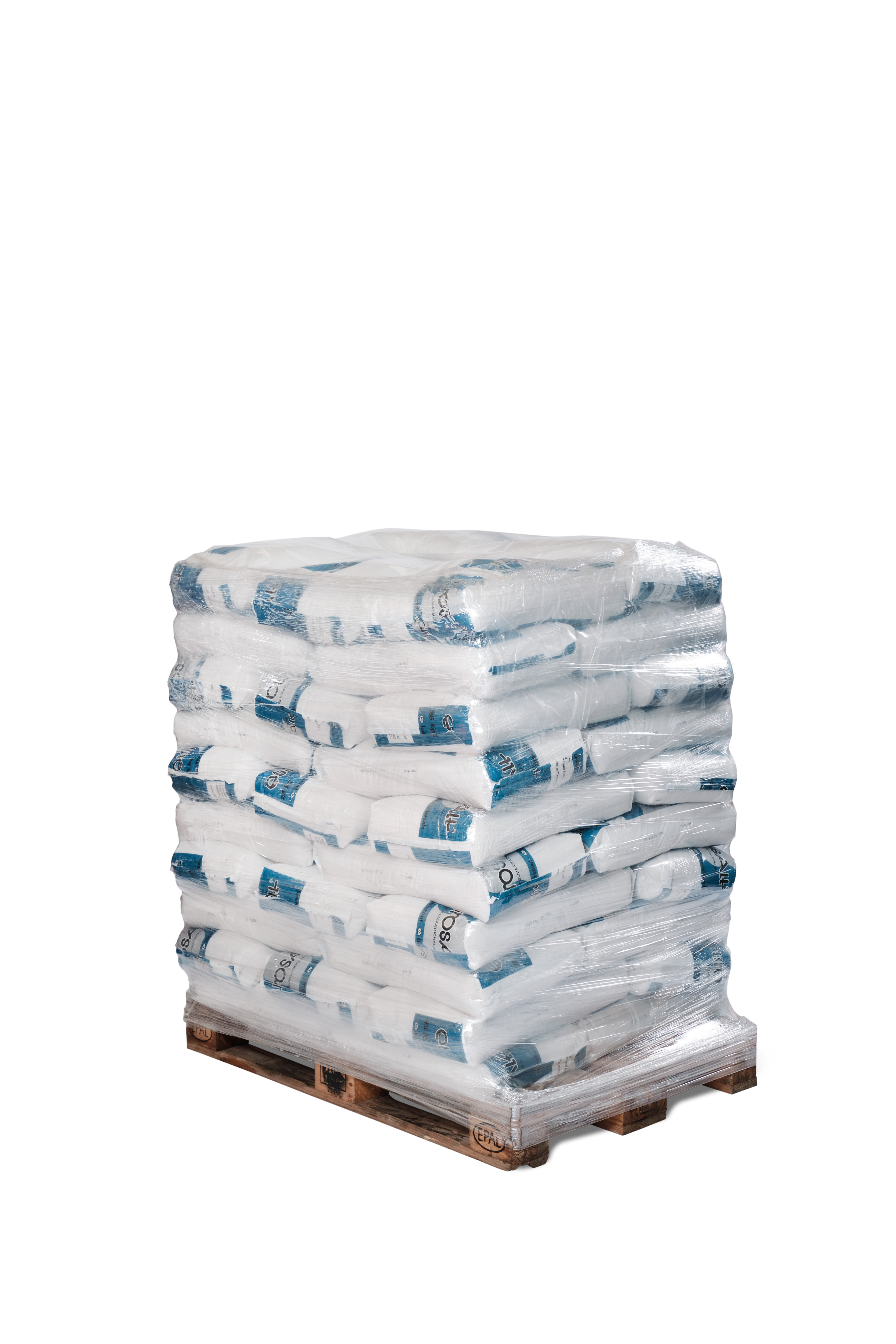 25kg Industrial vacuumsalt Europallet
